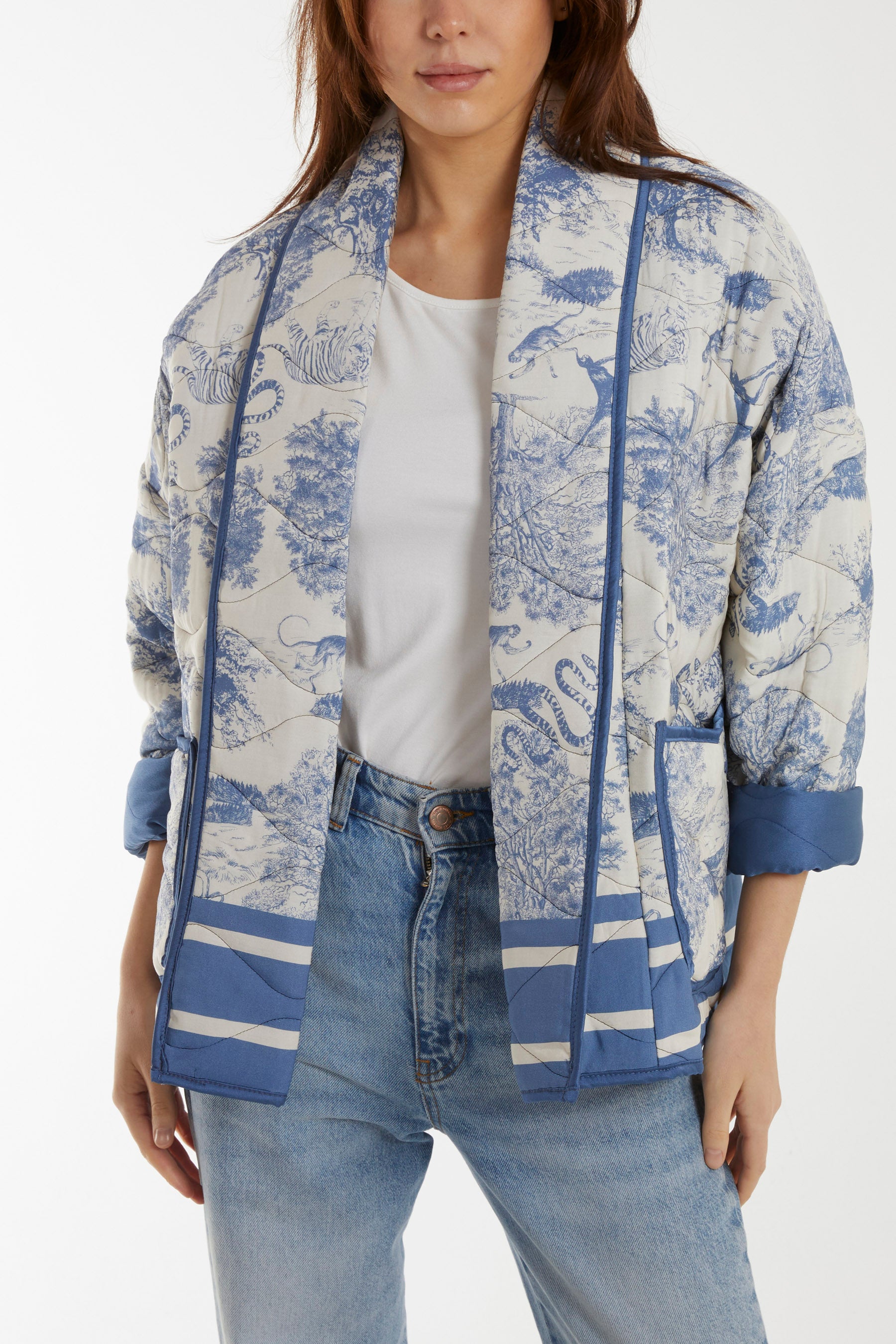 Toile Du Jouy Quilted Jacket